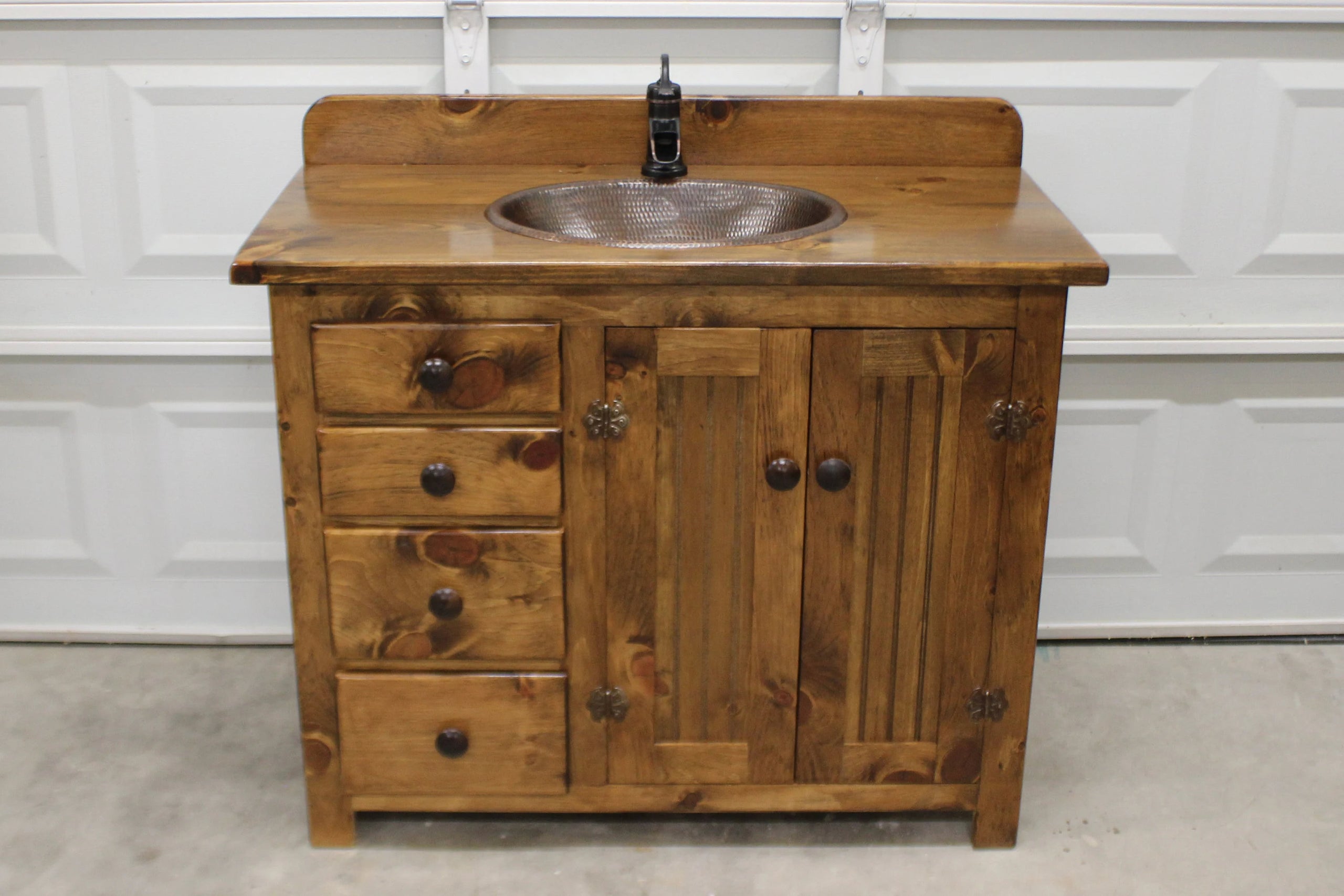 Farmhouse vanity with sink store
